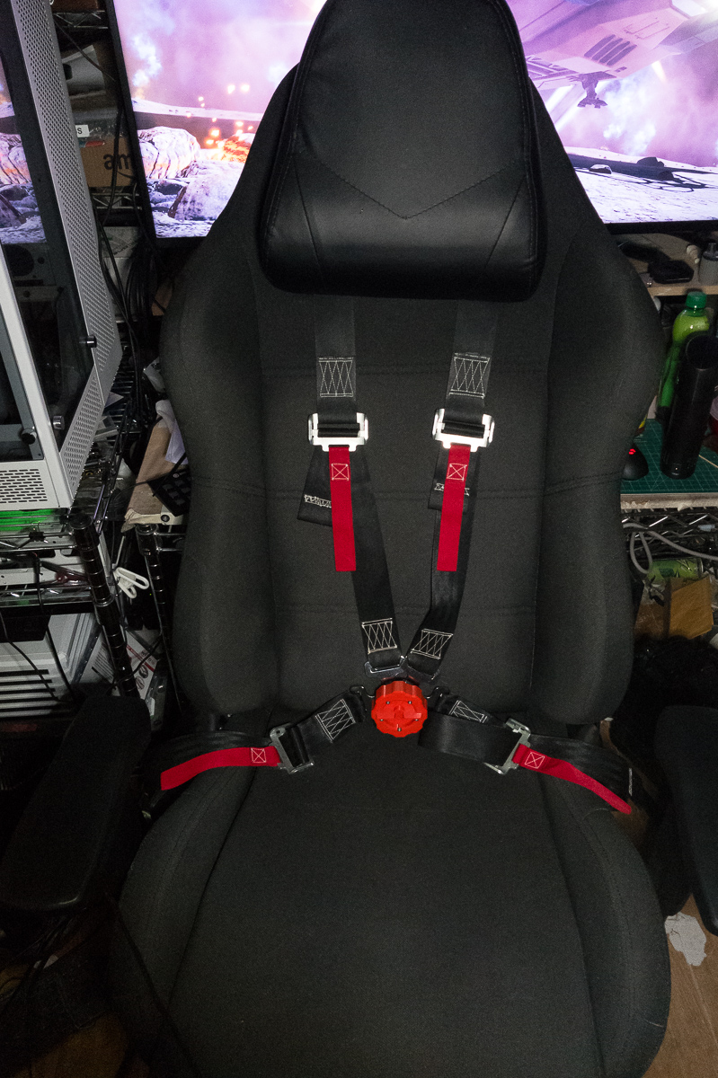 Minor continuing simpit chair tweaks... : r/hotas